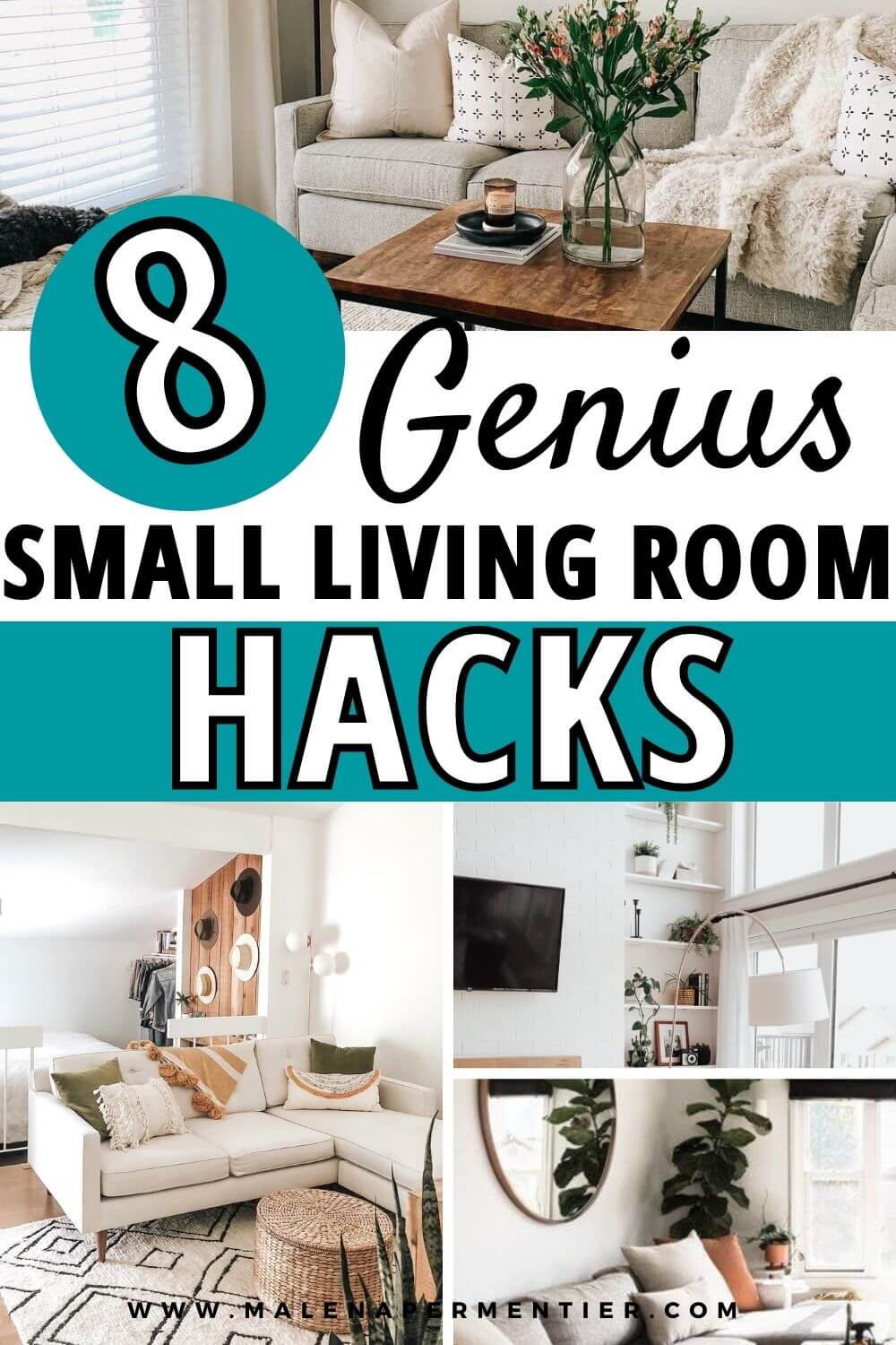 8 Beyond Genius Small Living Room Hacks To Maximize Space