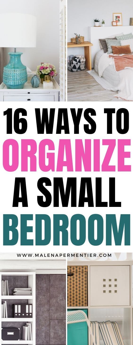 The Best Small Bedroom Organization Ideas for The Cutest Space