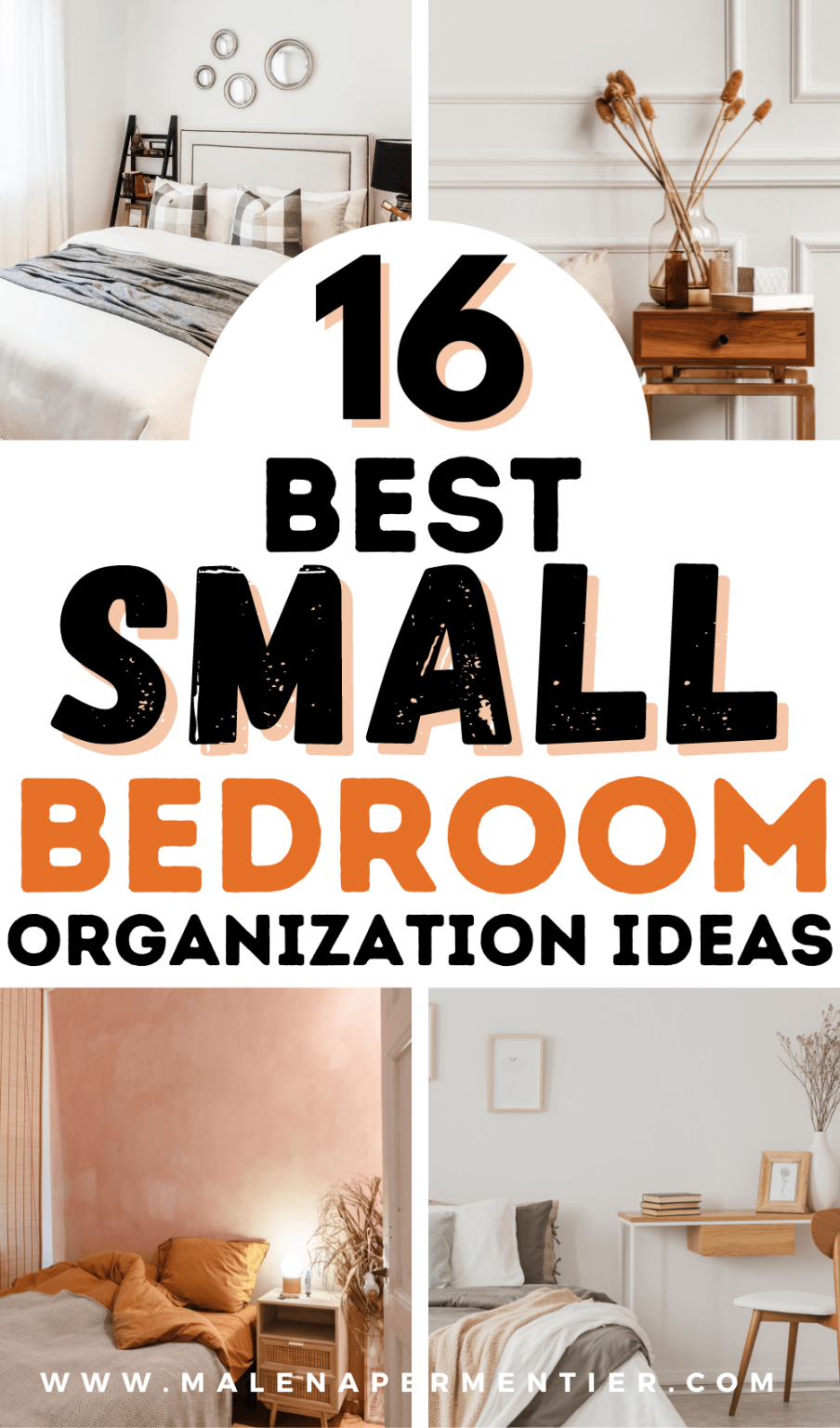 The Best Small Bedroom Organization Ideas for The Cutest Space