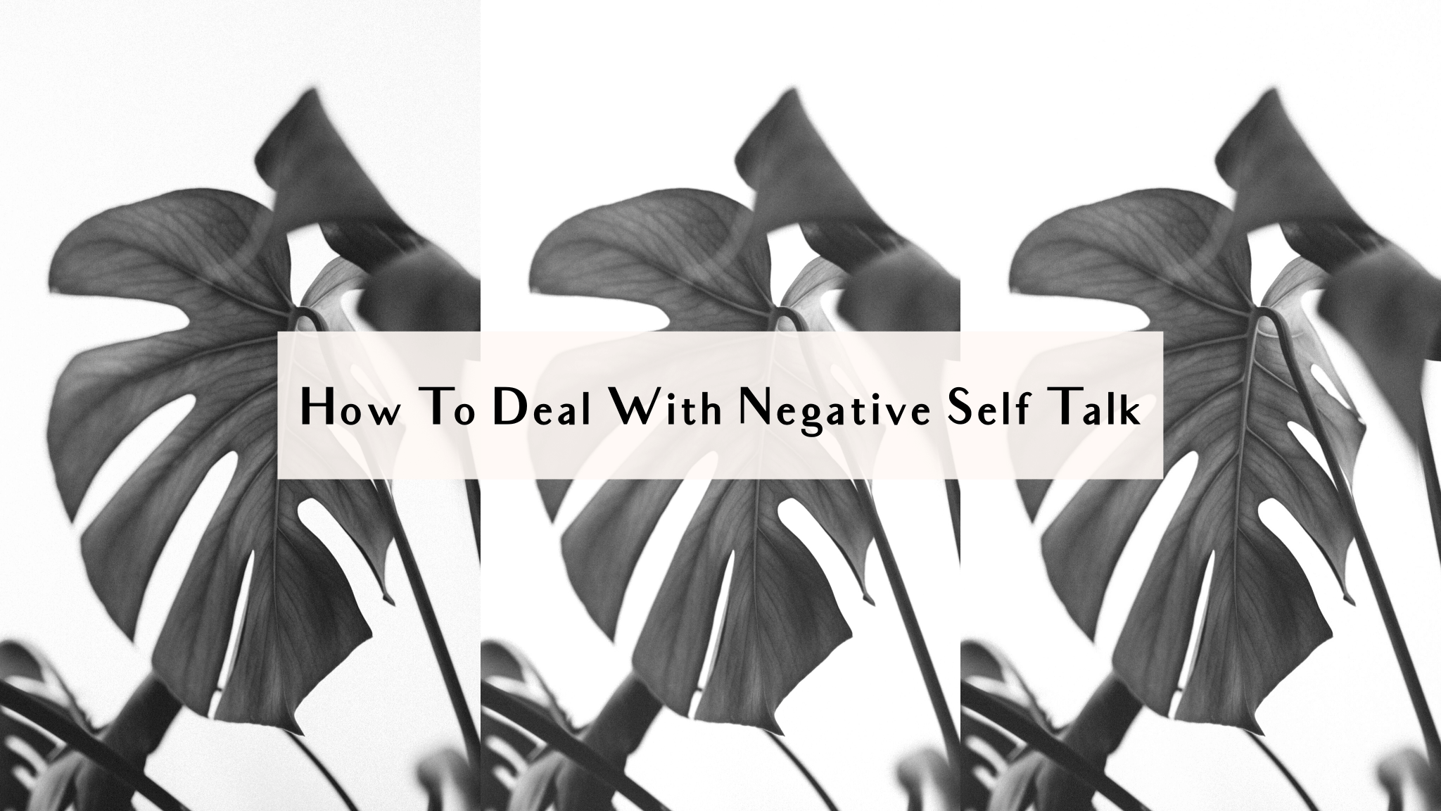 How To Deal With Negative Self Talk (Advice That Actually Works)