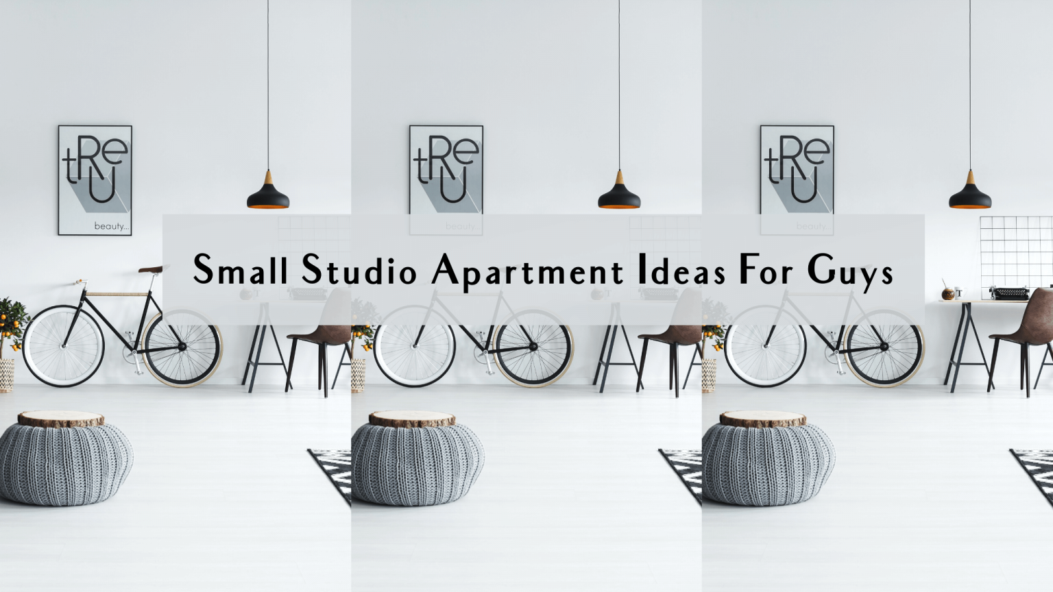 15 Small Studio Apartment Ideas For Guys (Perfect For A 300 Sq Ft Space)