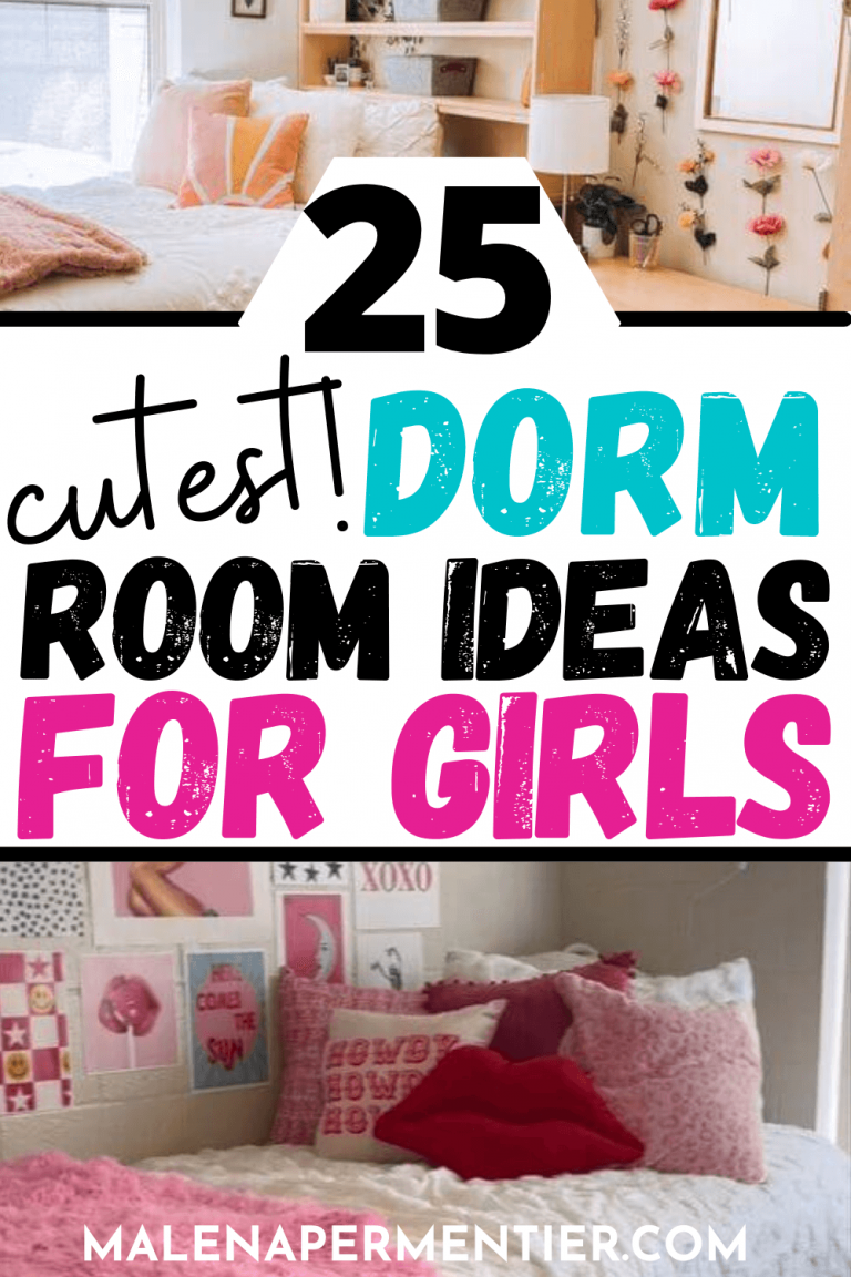25 Cute Dorm Room Ideas For Girls In College (Best Inspo for 2025)