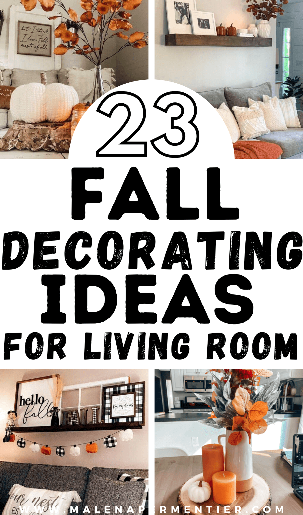 23 Inexpensive Fall Decorating Ideas for Living Room To Recreate In 2025