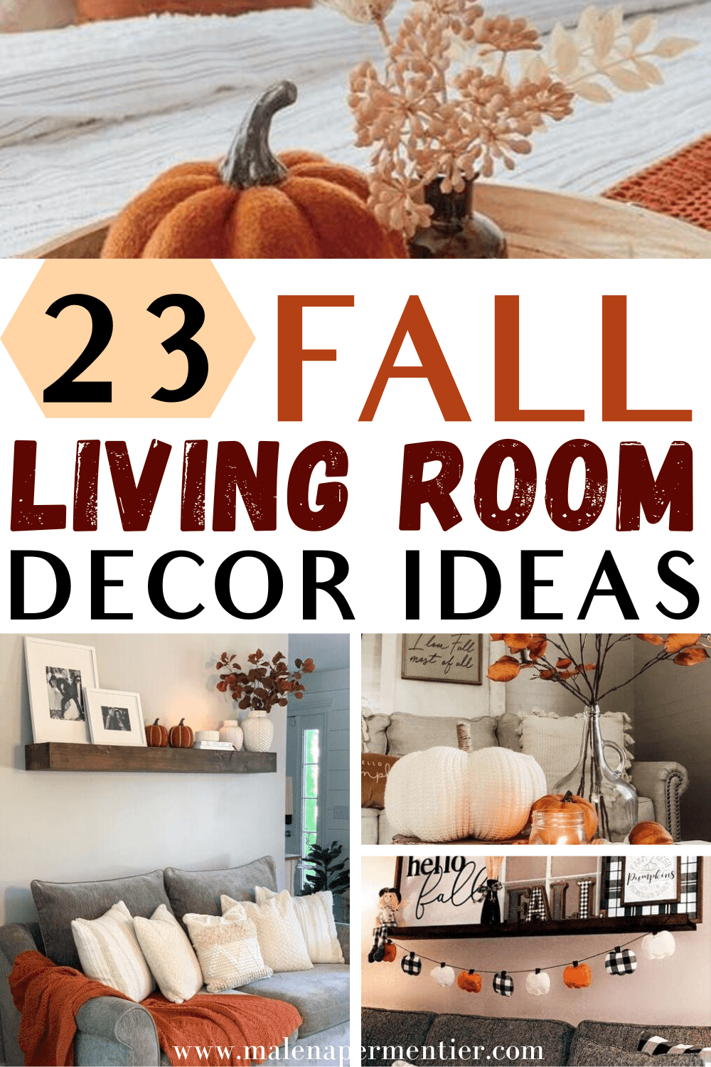 23 Inexpensive Fall Decorating Ideas for Living Room To Recreate In 2025