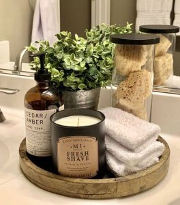 23 Bathroom Counter Decor Ideas That Are Practical and Cute