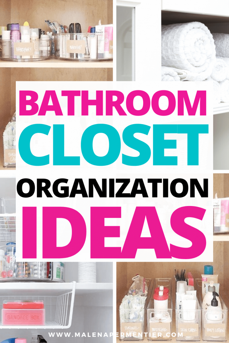 9 Bathroom Closet Organization Ideas To Make The Most Of Your Space