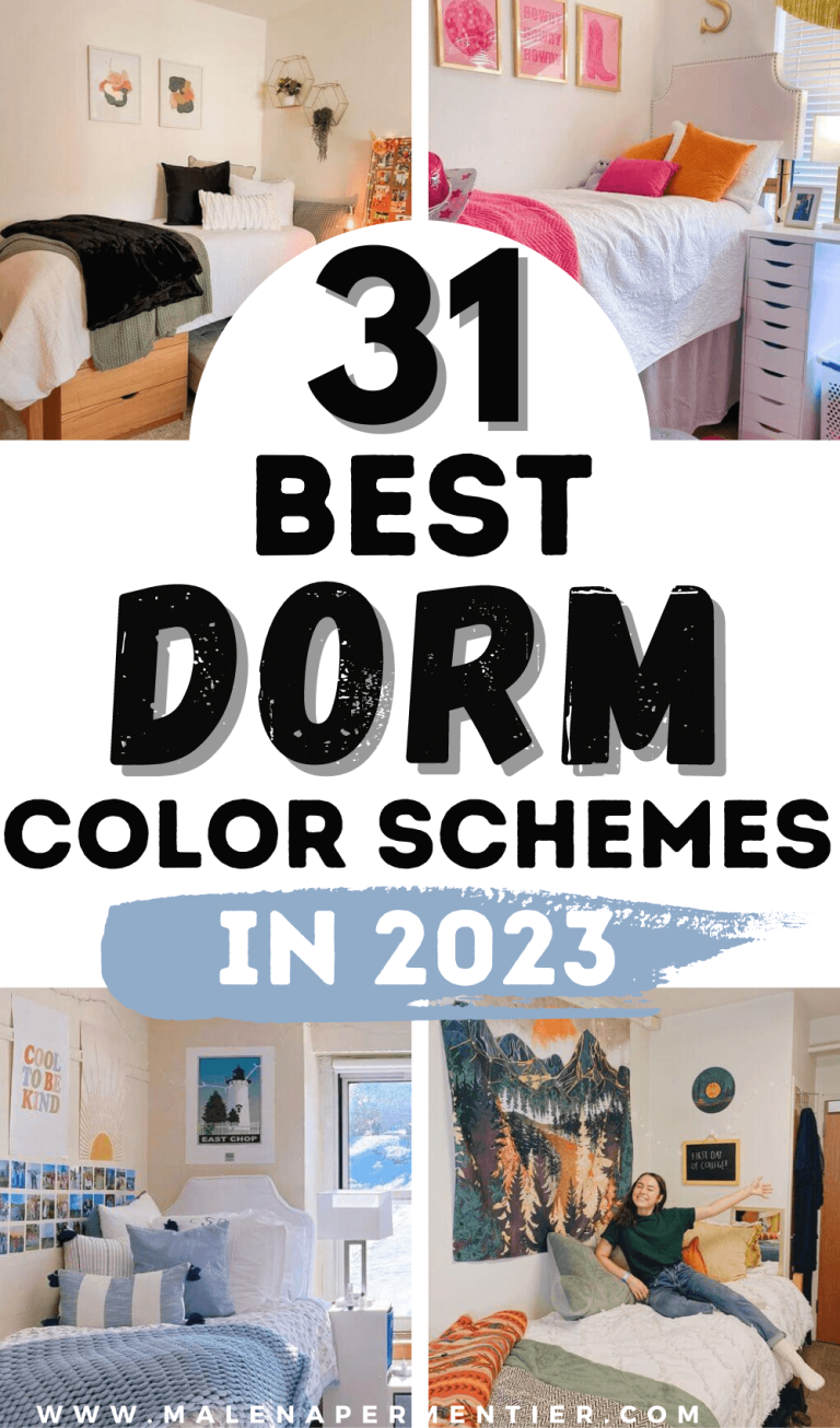 31 Insanely Cute Dorm Room Color Scheme Ideas To Recreate In 2025