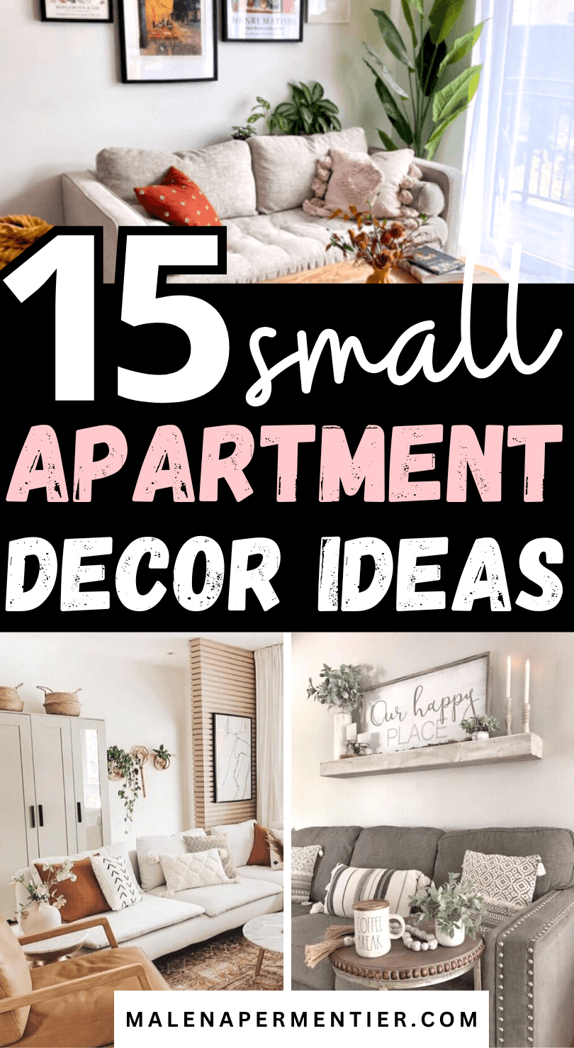 15 Clever Small Apartment Decorating Ideas On A Budget