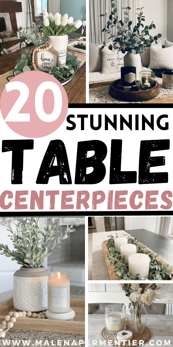 20 Easy Table Centerpiece Ideas For Every Day