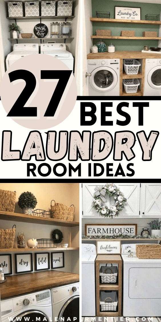 27 Laundry Room Ideas That Look Amazing (And Are Insanely Organized)