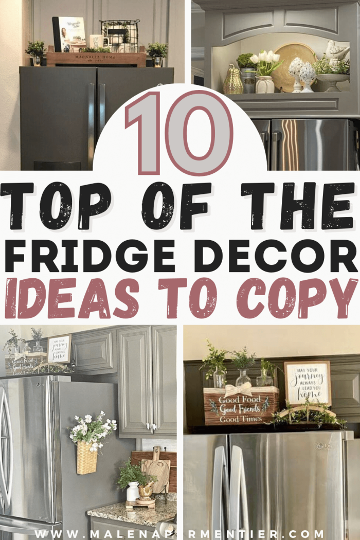 17 Top Of The Fridge Decor Ideas That Look Amazing