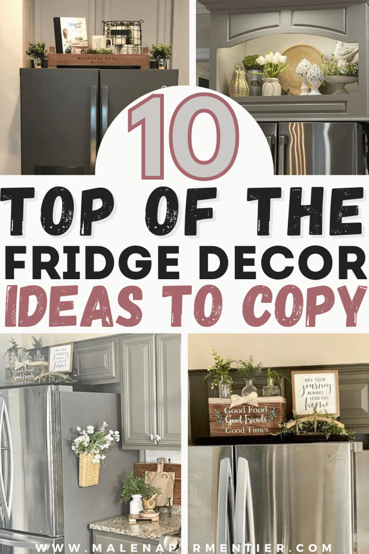 17 Top Of The Fridge Decor Ideas That Look Amazing