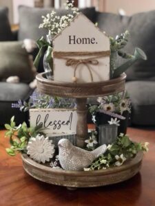 23 Creative Tiered Tray Decor Ideas To Recreate Immediately