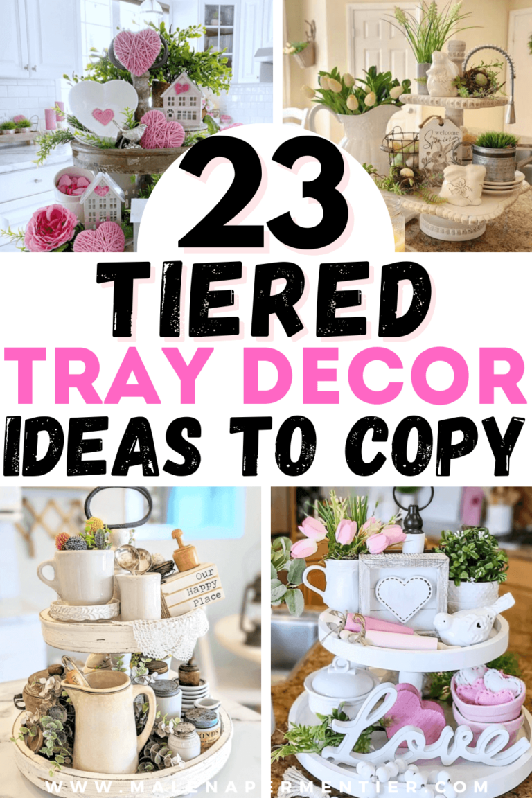 23 Creative Tiered Tray Decor Ideas To Recreate Immediately