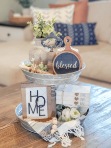 23 Creative Tiered Tray Decor Ideas To Recreate Immediately