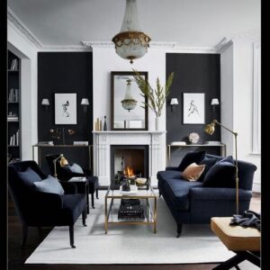 27 Amazing Dark And Moody Living Room Decor Ideas.