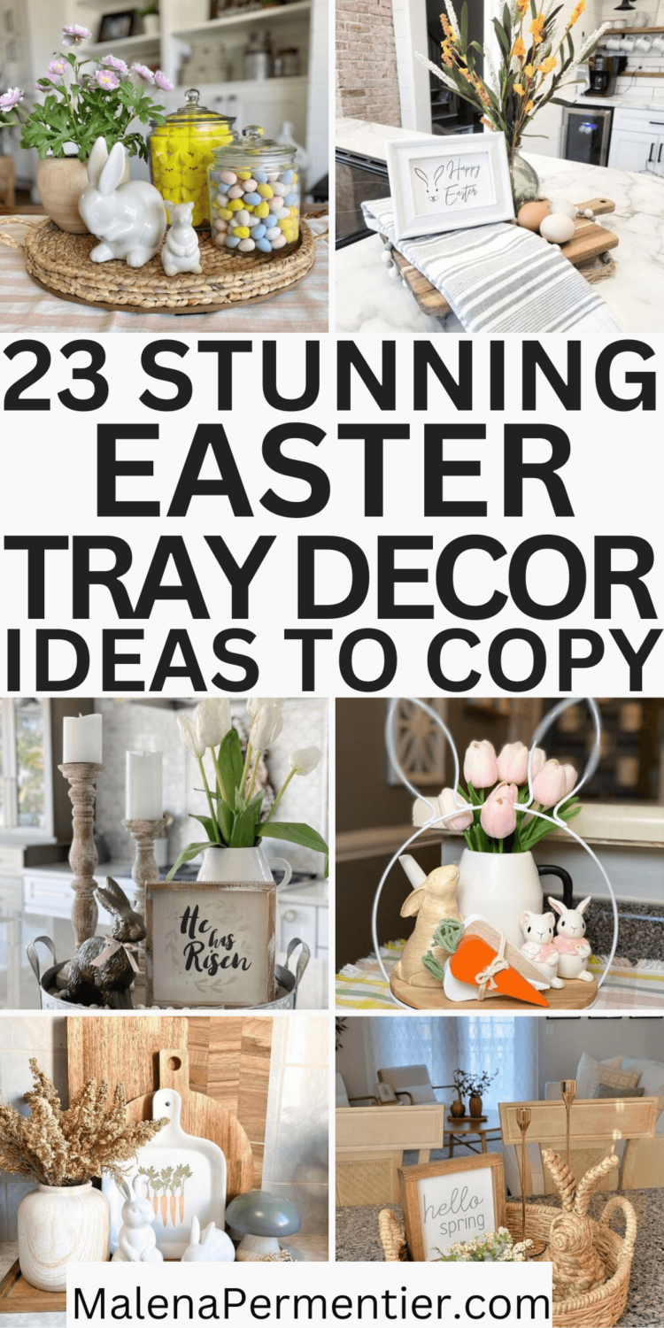 23 Stunning Easter Tray Decor Ideas To Create In Your Home This Season