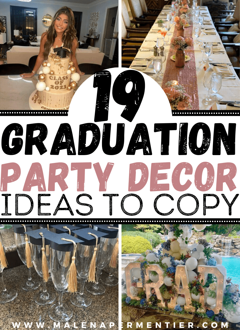 19 Trendy Graduation Party Decor Ideas That Look Amazing