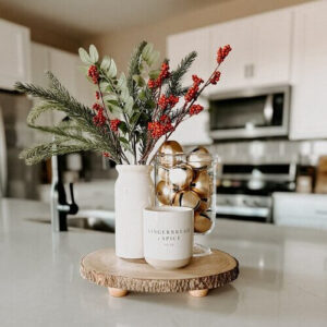 28 Kitchen Island Decor Tray Ideas That Are Simple & Stunning