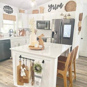28 Kitchen Island Decor Tray Ideas That Are Simple & Stunning