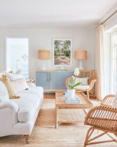 27 Neutral Coastal Living Room Ideas to Refresh Your Home