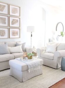 27 Neutral Coastal Living Room Ideas to Refresh Your Home
