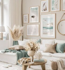 27 Neutral Coastal Living Room Ideas to Refresh Your Home