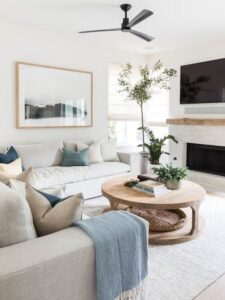 27 Neutral Coastal Living Room Ideas to Refresh Your Home