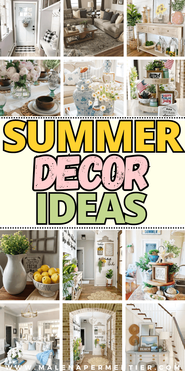 25 Best Summer Decorating Ideas For Every Space In Your Home
