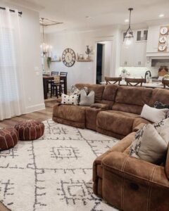 27 Charming Farmhouse Living Room Ideas