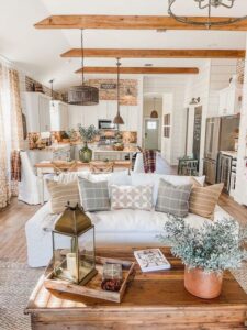 27 Charming Farmhouse Living Room Ideas
