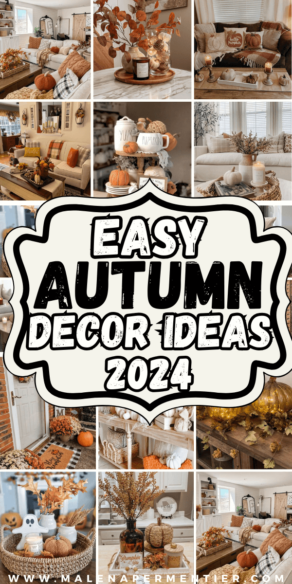 29 Creative Fall Decor Ideas to Cozy Up Your Home