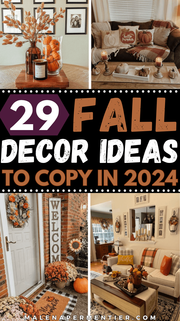 29 Creative Fall Decor Ideas to Cozy Up Your Home