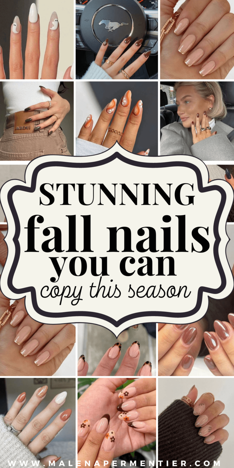 30 Creative Fall Nails Designs You Will Obsess Over