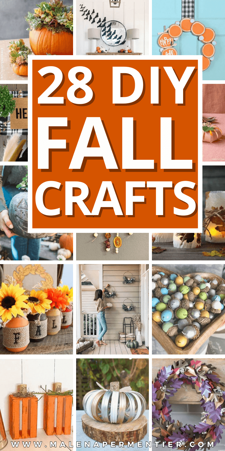 28 Easy Fall Crafts For Adults That You Will Love