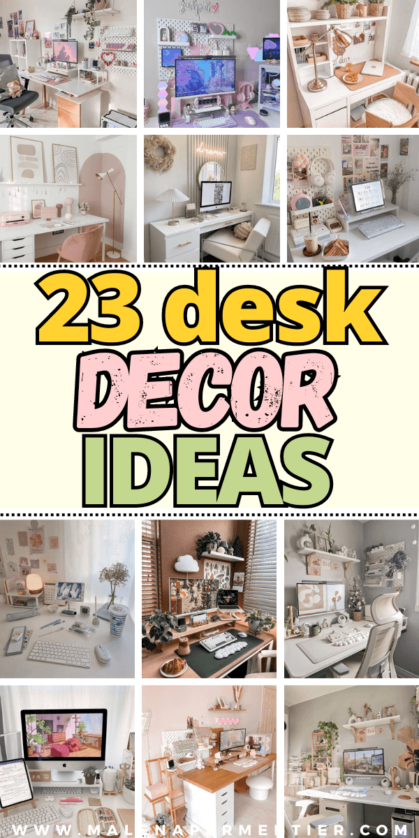 23 Creative And Cozy Desk Decor Ideas To Get Inspired By