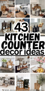 43 Best Kitchen Counter Ideas That Are Practical & Cute