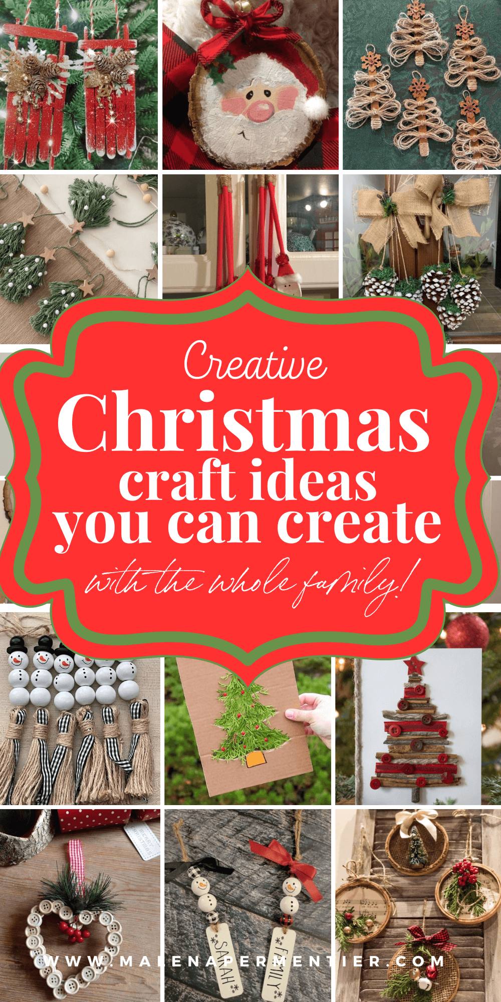 28 Christmas Craft Ideas to Make Your Holidays Brighter