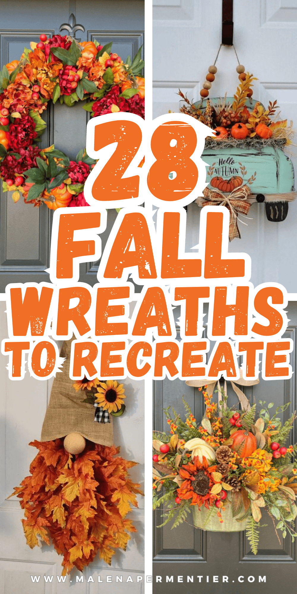 28 Unique Fall Wreaths to Try This Cozy Season