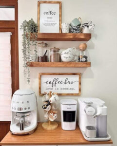 27 Trendy Countertop Coffee Station Ideas You Have To Try