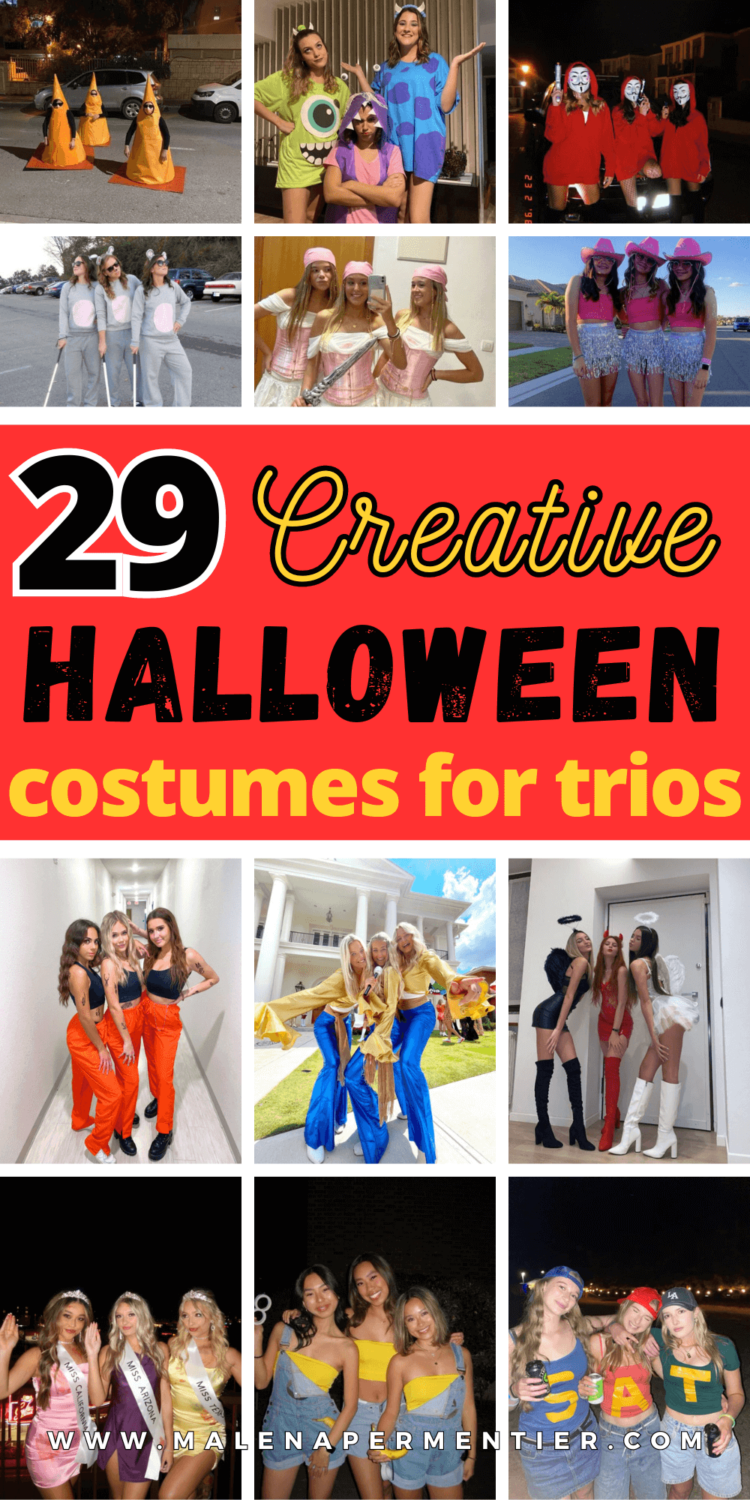 29 Trio Halloween Costume Ideas You’ll Absolutely Love