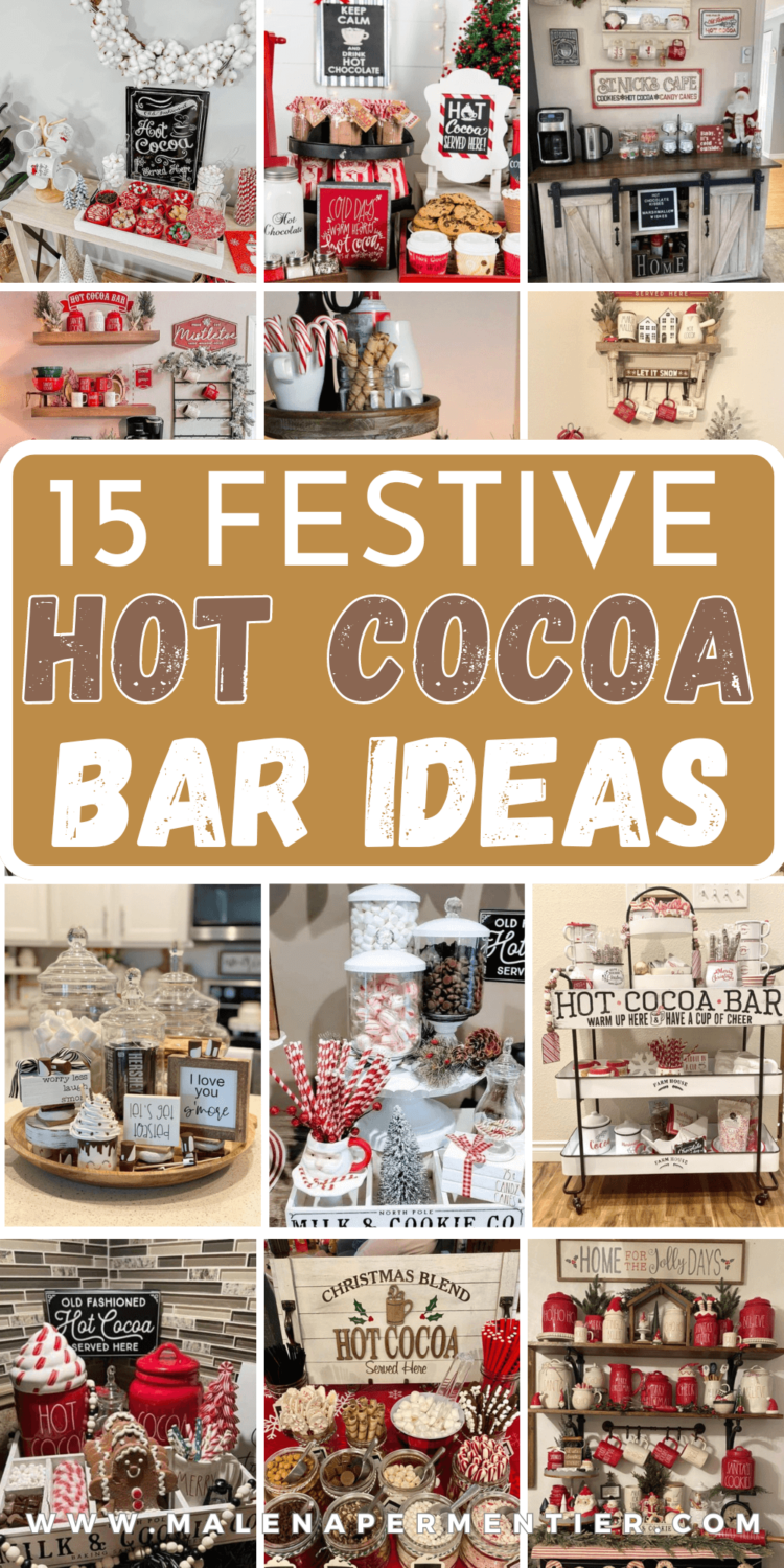 28 Cozy Hot Cocoa Bar Ideas For The Holidays