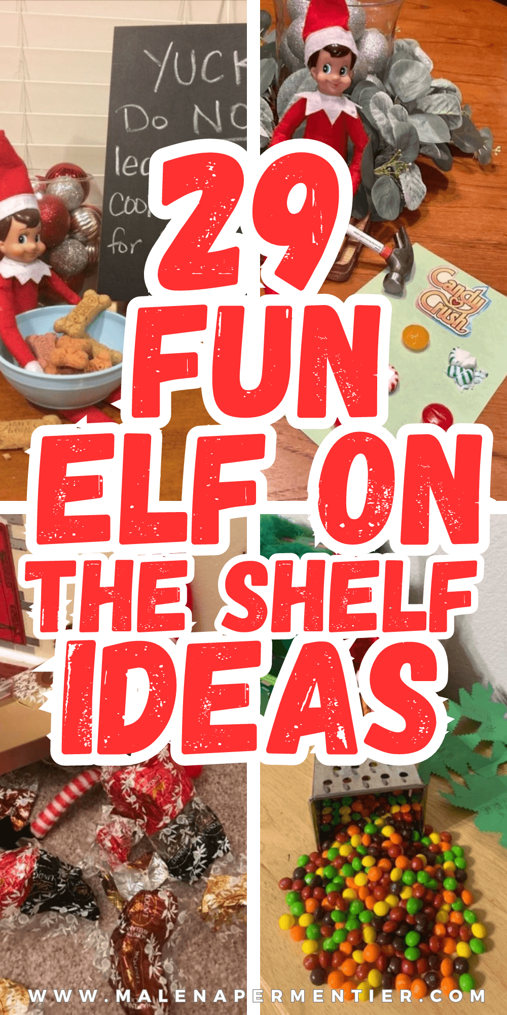 29 Fun and Creative Elf On The Shelf Ideas