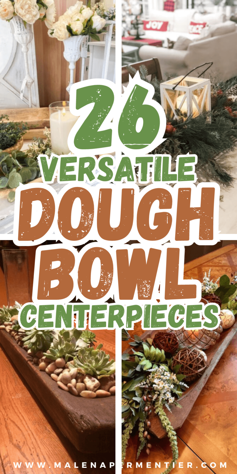 26 Dough Bowl Centerpiece Ideas for Your Home