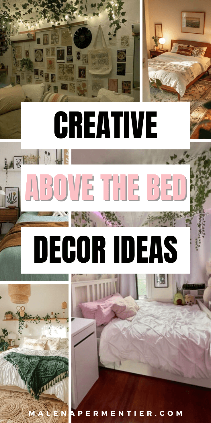 28 Dreamy Above Bed Decor Ideas to Make Your Bedroom Shine