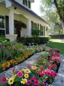 28 Creative Flower Bed Ideas You Can't Miss