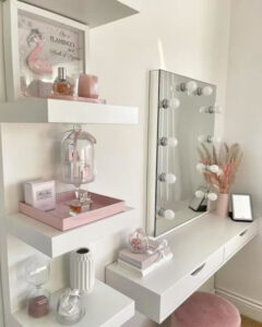 26 Stunning Makeup Vanity Table Ideas for Every Aesthetic