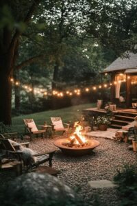 28 Cozy Backyard Fire Pit Design Ideas For Any Size Yard