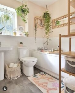 25 Boho Bathroom Decor Ideas For A Cozy Zen-Like Feel