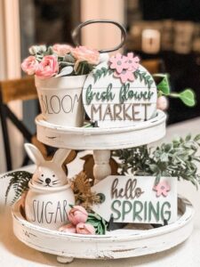 29 Easy Spring Tray Decor Ideas To Refresh Your Space